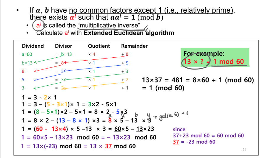 6. Basic Mathmatics for Cryptography - Euclid's Algorithm & Fermat's ...
