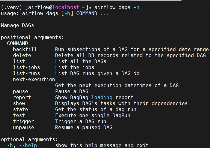 [Airflow] CLI 및 Management