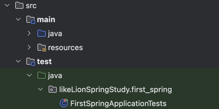 Spring Study (섹션 1) 스프링부트 프로젝트 환경설정
