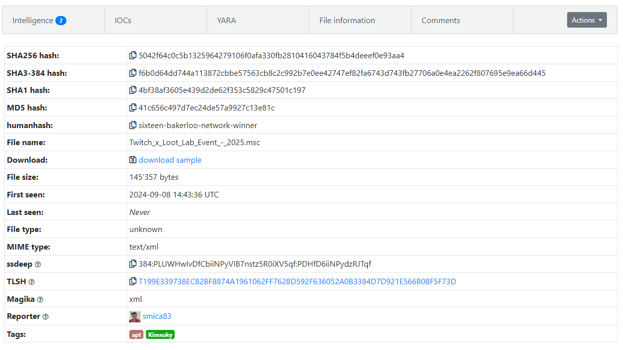 [TIP] Malware Bazaar를 사용해 악성코드 헌팅하기