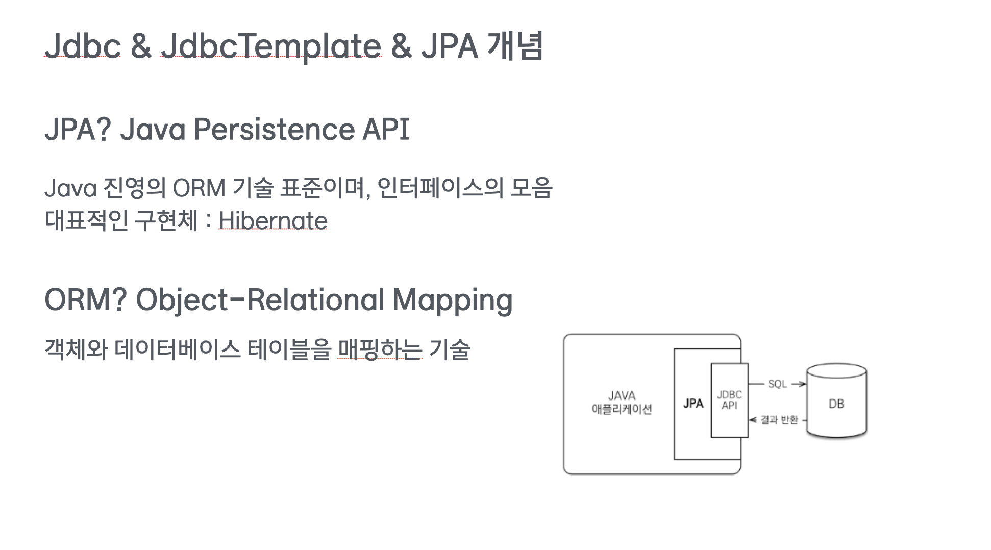 [Japring-Study 10] JDBC vs JPA 발표