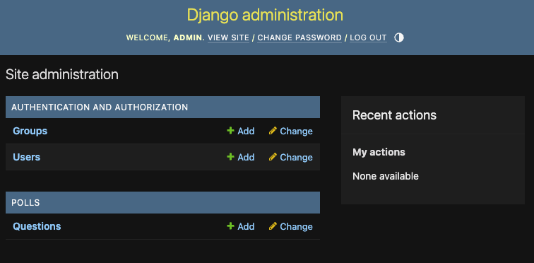 Django Tutorial part2