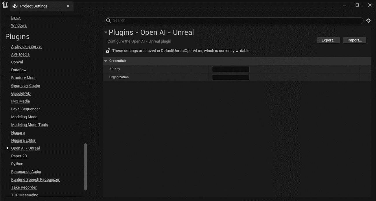 Unreal로 대화형 NPC 만들기 (OpenAI API/STT)