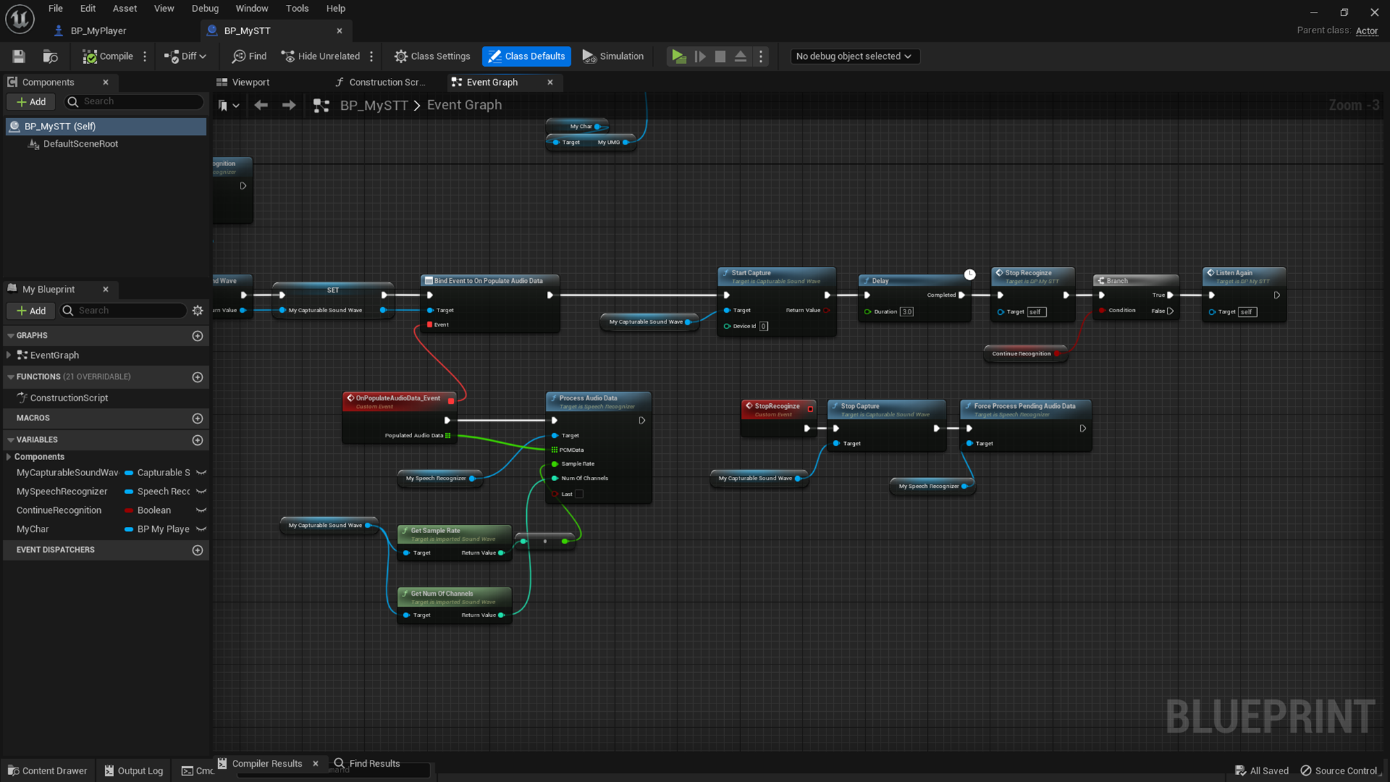 Unreal로 대화형 NPC 만들기 (OpenAI API/STT)