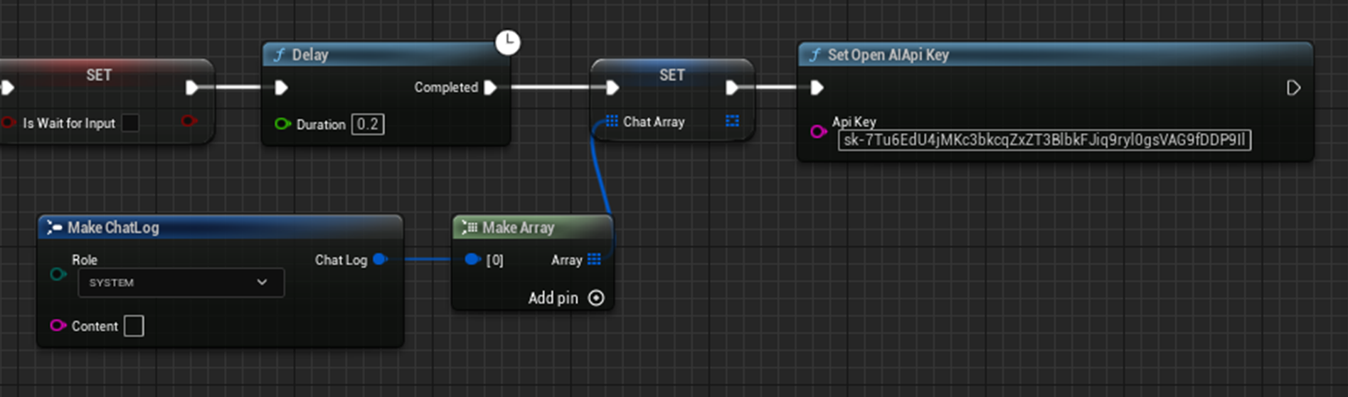 Unreal로 대화형 NPC 만들기 (OpenAI API/STT)