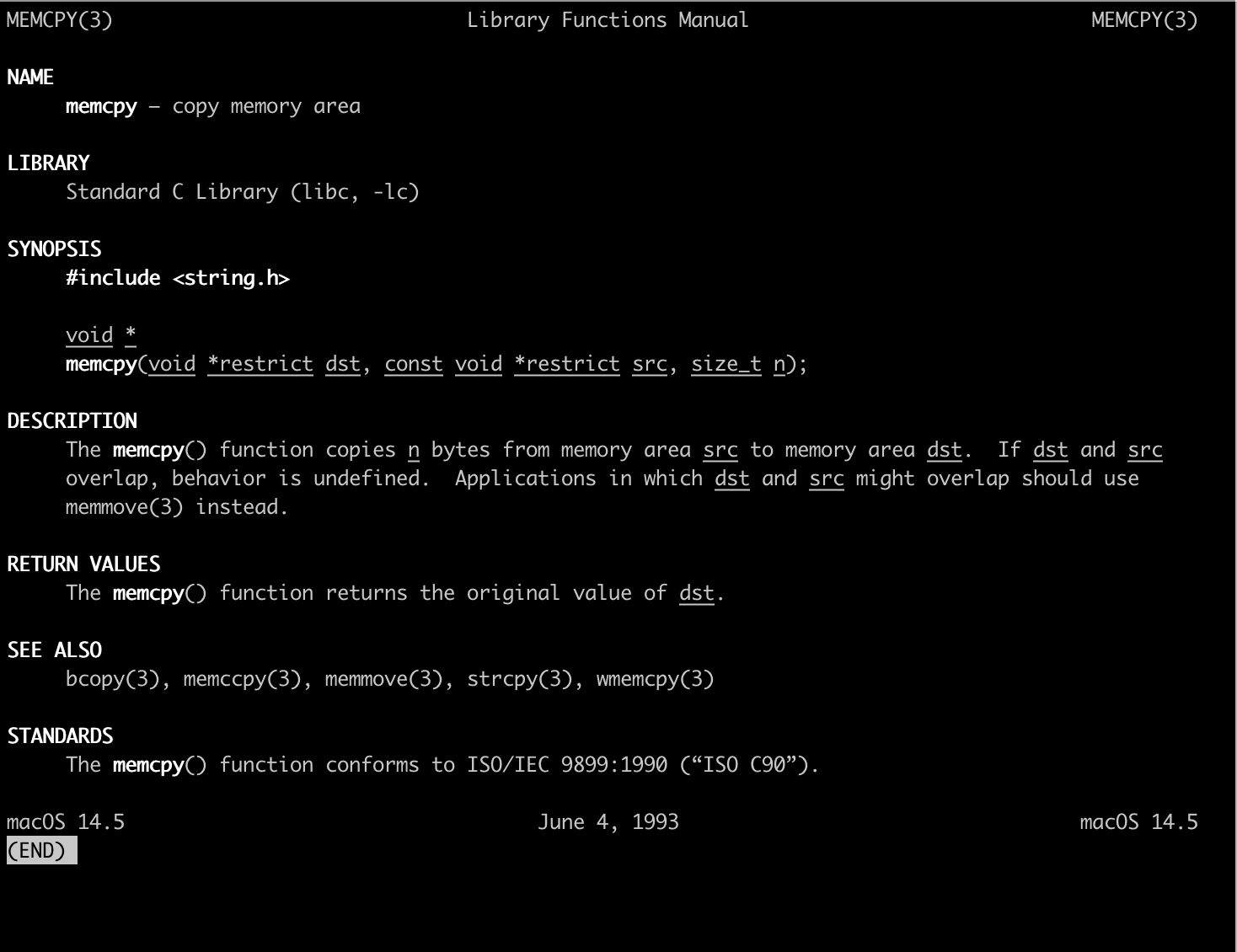 memcpy 함수 구현하기