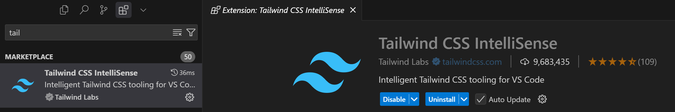Tailwind v4에서 Tailwind CSS IntelliSense 자동완성 문제 해결