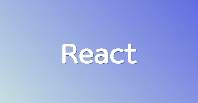 [React] SPA
