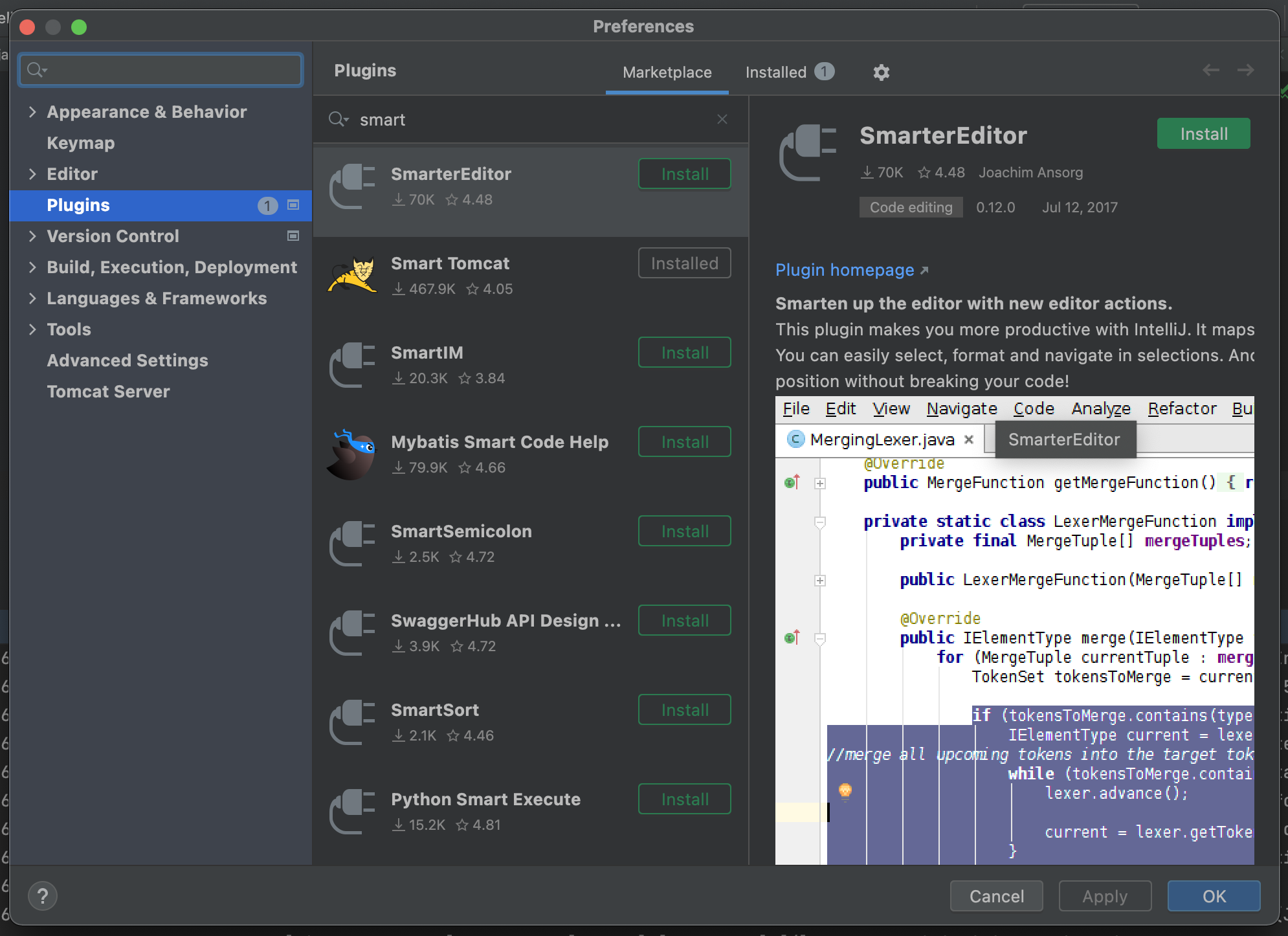 Intellij IDEA Community Edition에서 Tomcat 사용하기