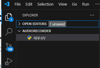 [Python] 커스텀 오디오 녹음 프로그램 #1 - tkinter