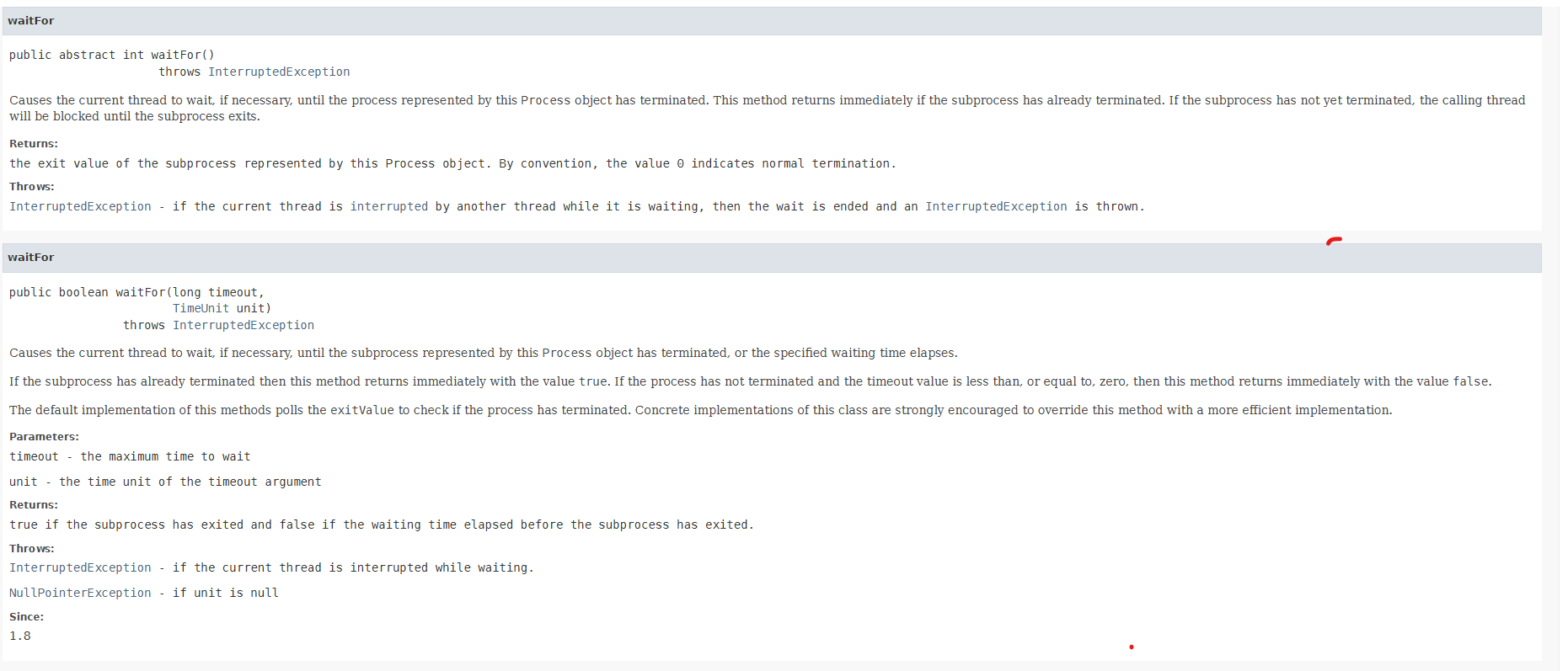 [Java] Process의 응답 지연에 따른 강제종료 처리