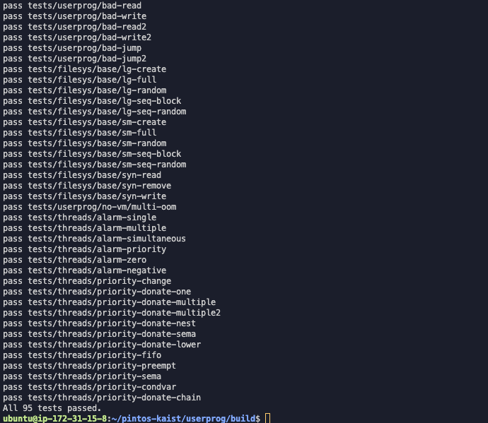 [Week9] Project 2 : User Program