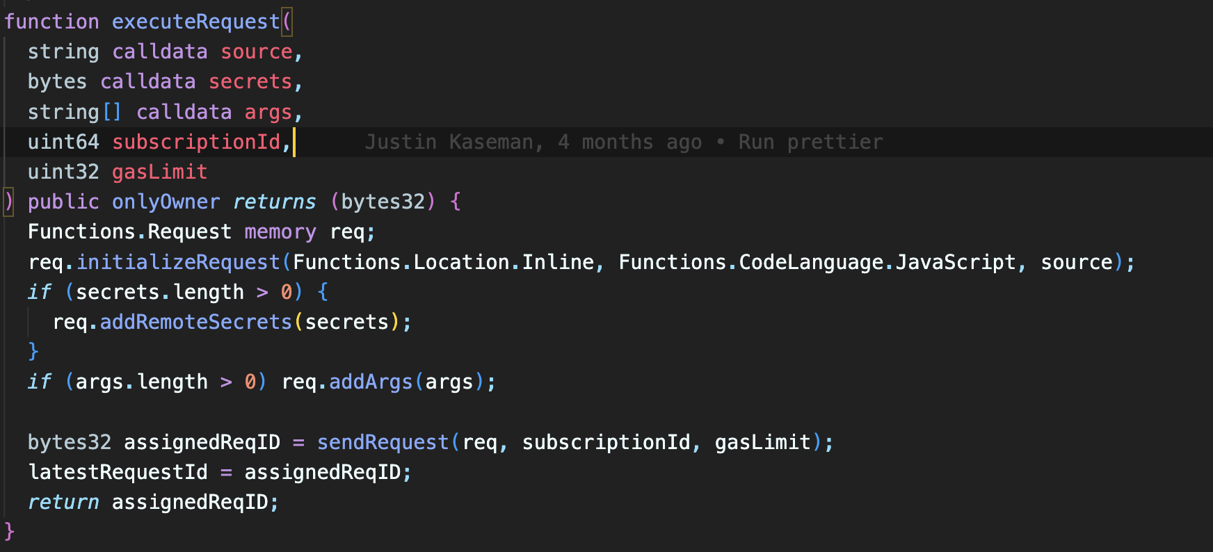 Integrating ChatGPT with Decentralized Applications using Chainlink Functions