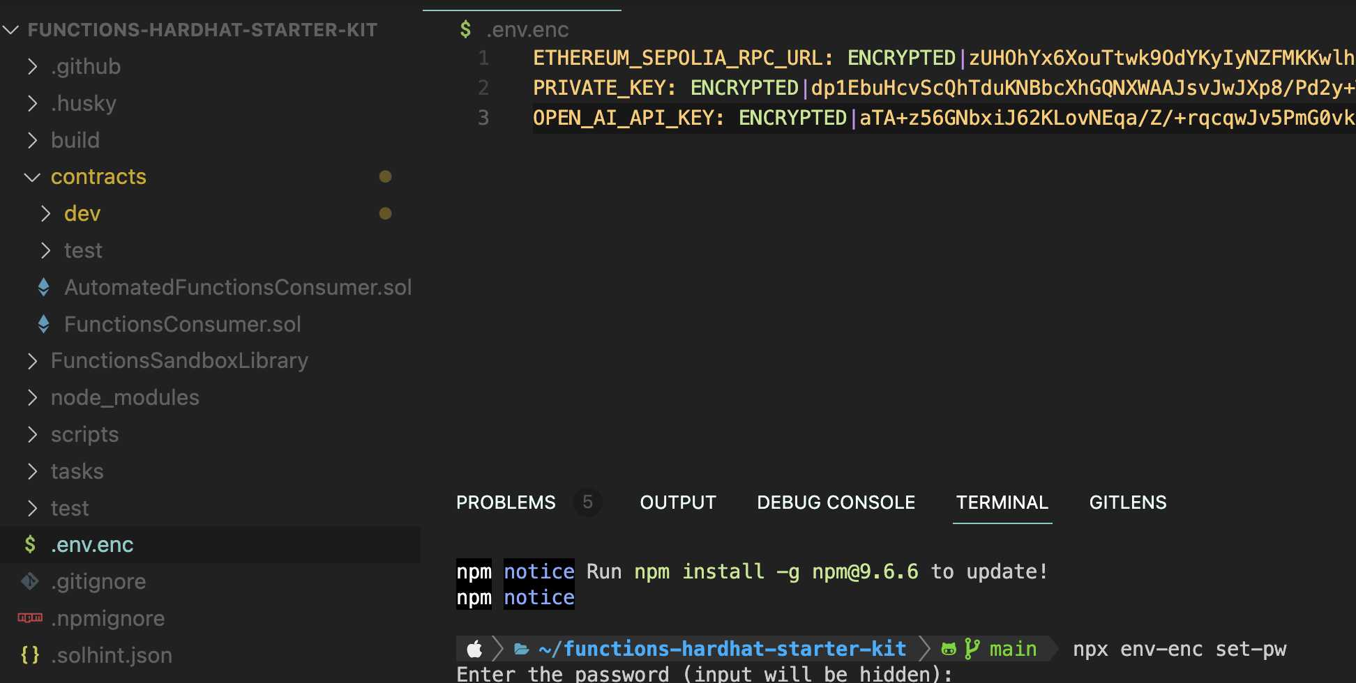 Integrating ChatGPT with Decentralized Applications using Chainlink Functions