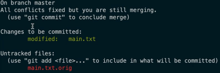 [git] conflict, 충돌 해결하기