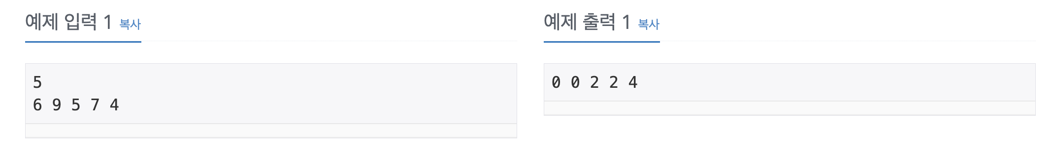 [백준] 2493번 탑 - Java