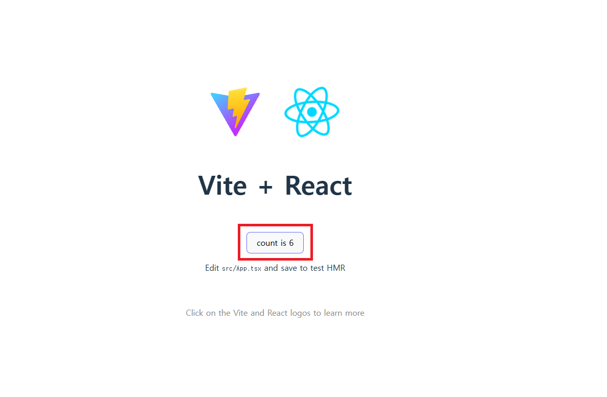 React + Vite 프로젝트 생성