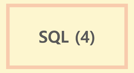 SQL(4) - 정규화/반정규화