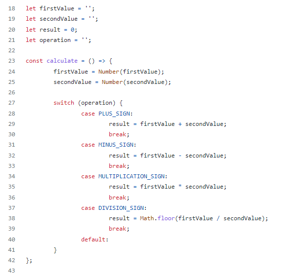 NEXTSTEP CleanCode JS Mission1 - 계산기 회고