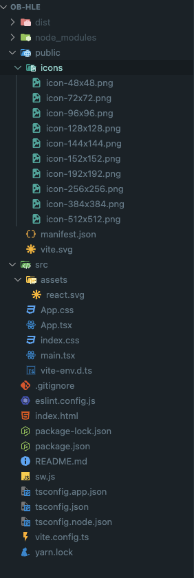React + Typescript + Vite로 PWA 만들기