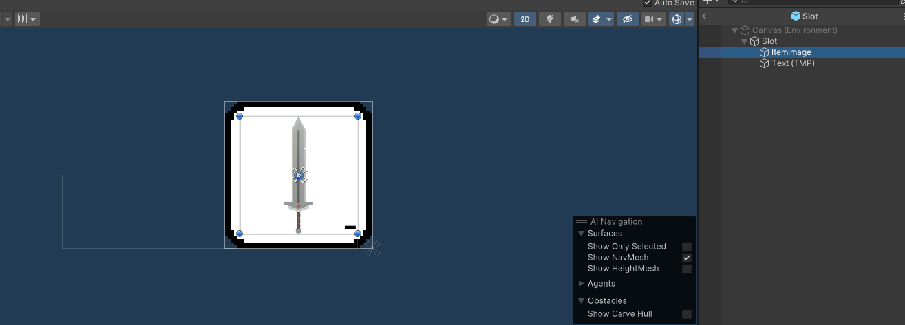 Inventory 및 Craft에 사용한 Slot코드