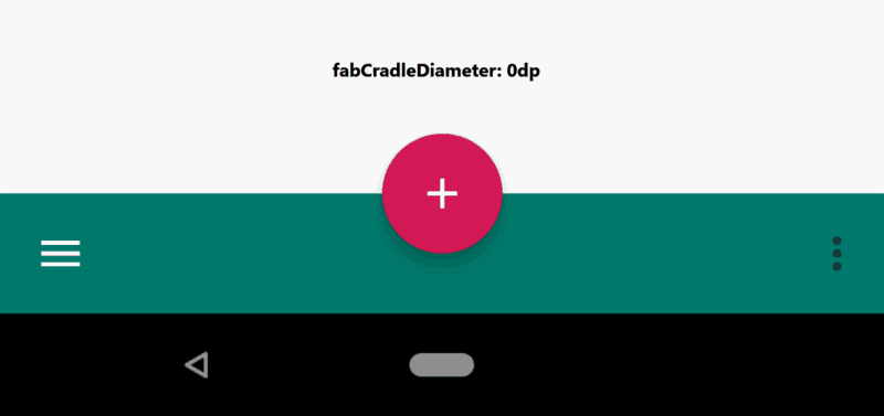 Android Bottom AppBar