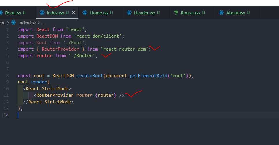 리액트 - 라우터 createBrowserRouter