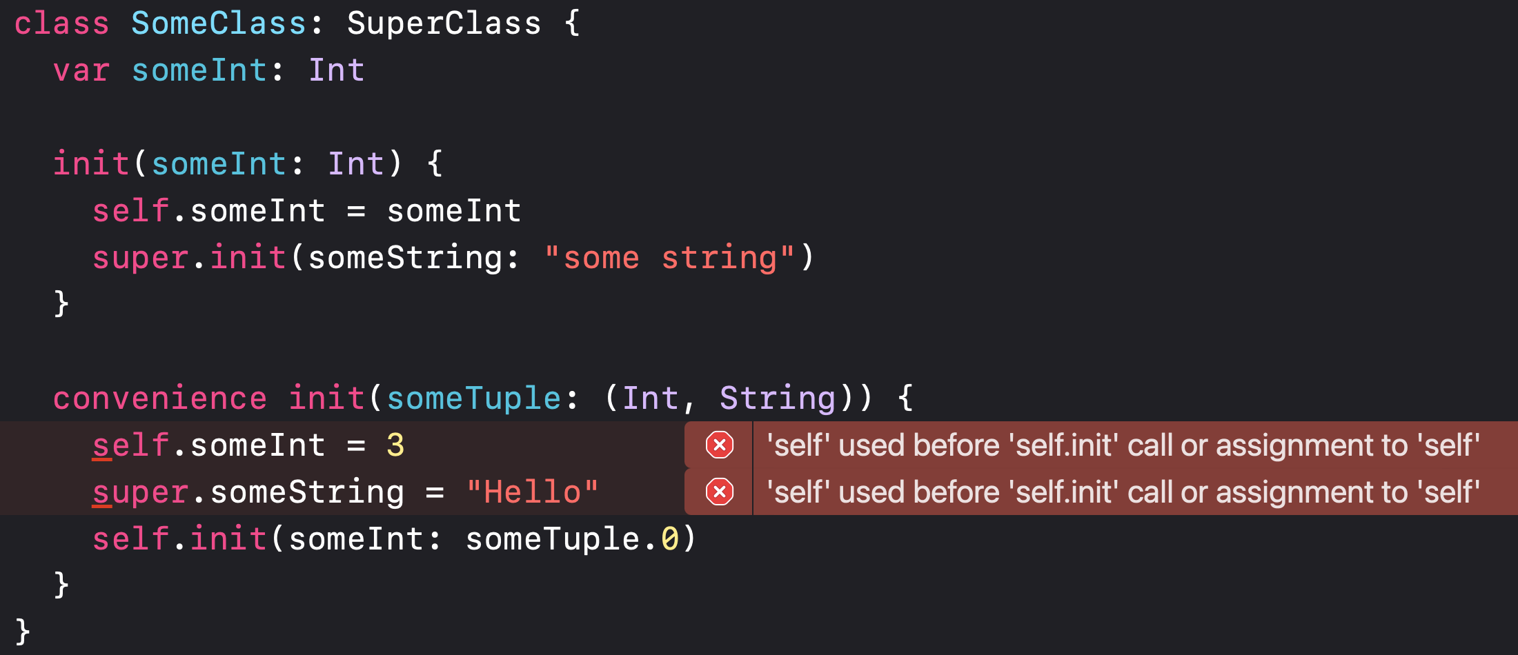 Swift 정리 - Initialization