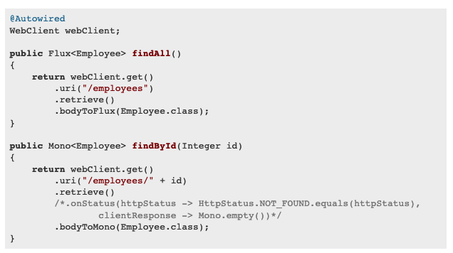 SpringBoot WebClient