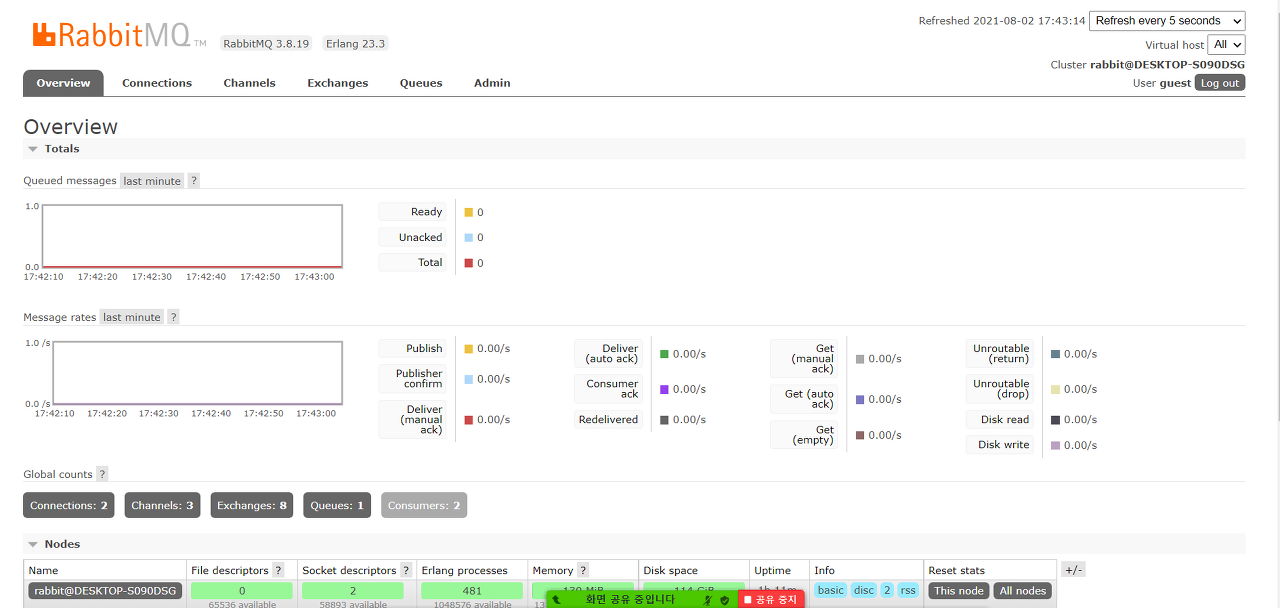 WebSocket - RabbitMQ