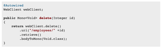SpringBoot WebClient