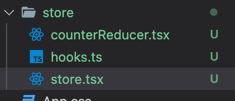 typescript + react + redux toolkit counter
