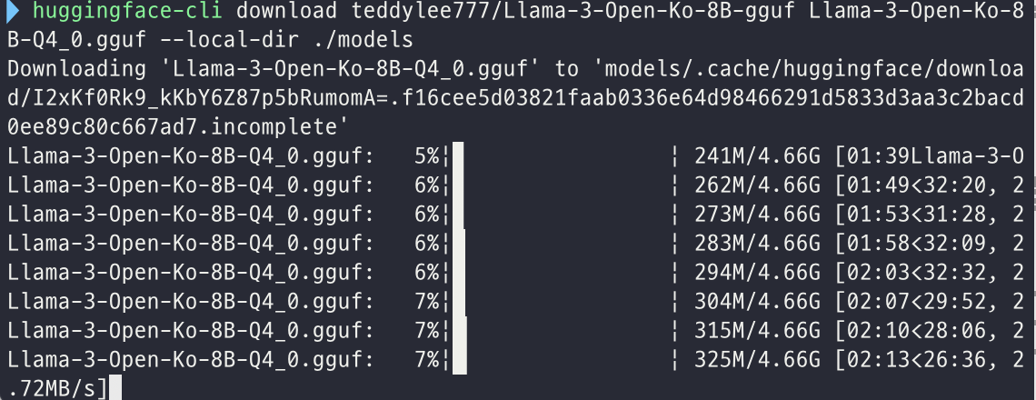 Mac M3에서 LLaMA 3 로컬 실행하기: GGUF + LangChain 환경 구축