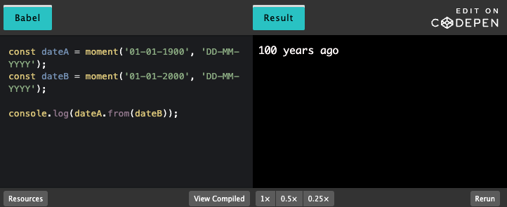 [js] moment.js로 날짜 다루기