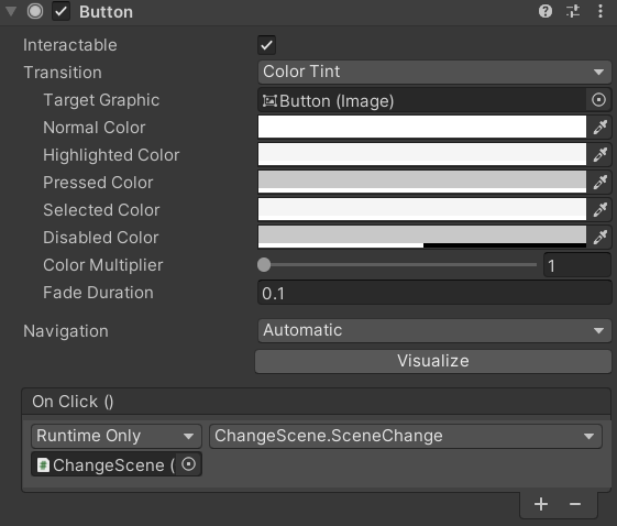[Unity] Button으로 Scene 전환하기