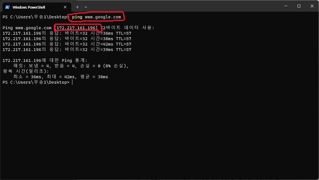 Ping Test