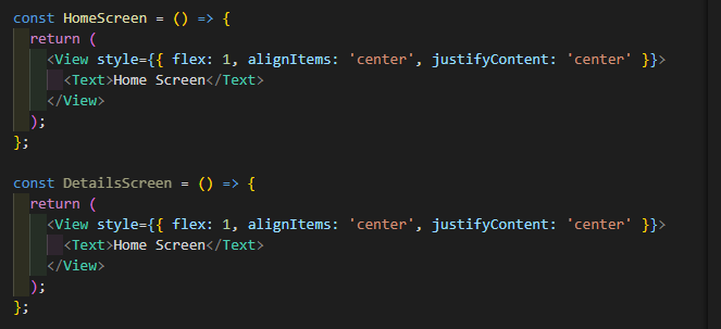 React Navigation 5 Tutorials [ 2 ]