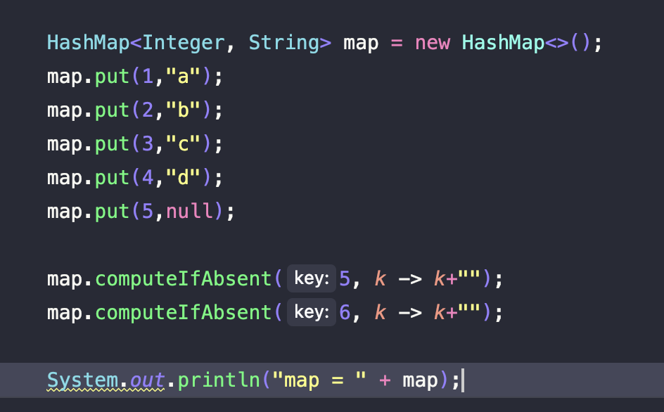 Map 의 compute 3가지 메소드, putIfabsent 정리