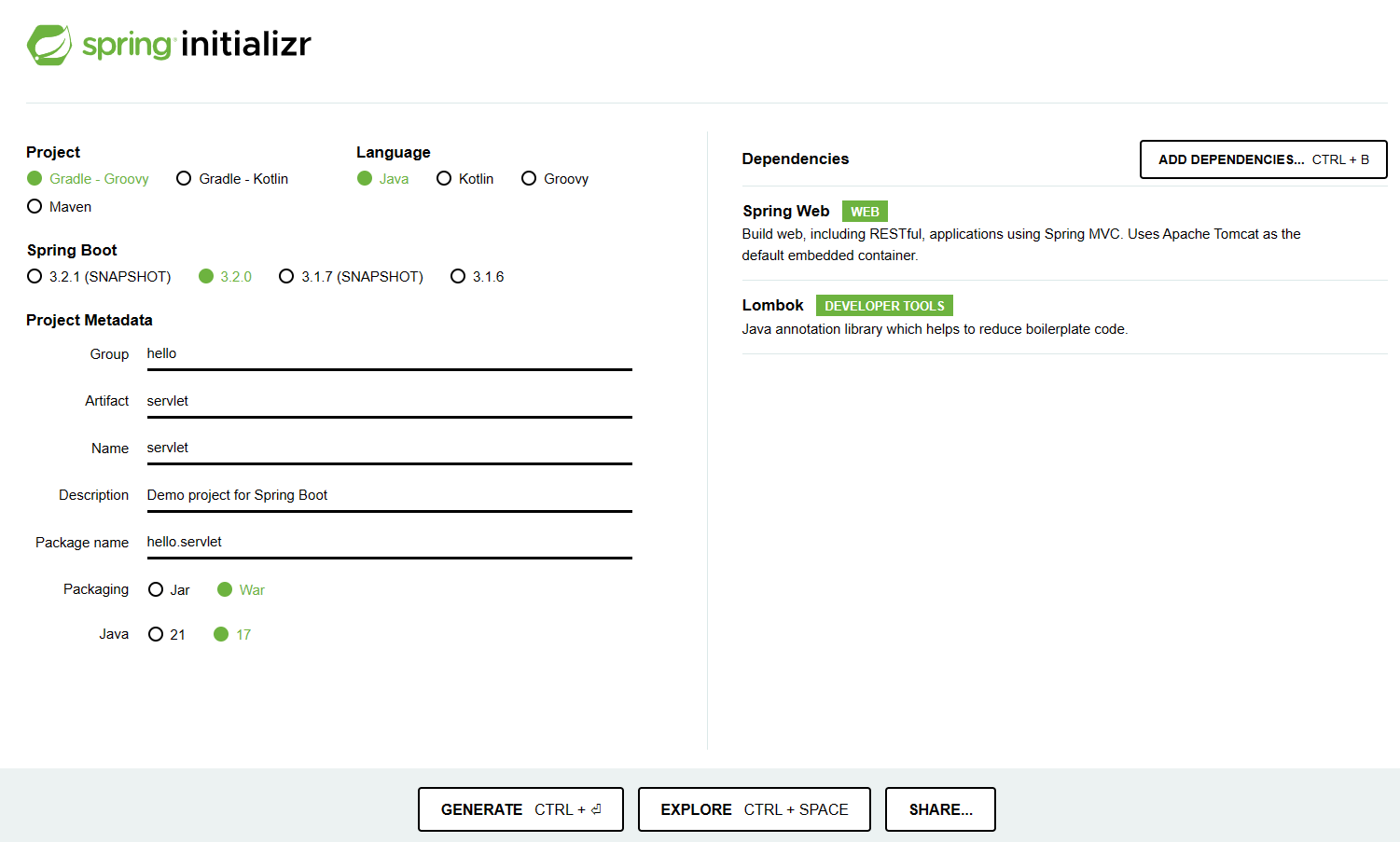 (Spring) 스프링 프로젝트 설정 에러