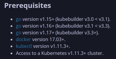 [kubebuilder] install