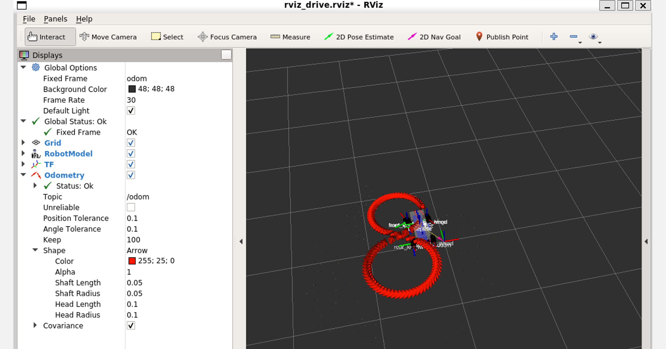 [자율주행] RVIZ 기반 Odometry 활용