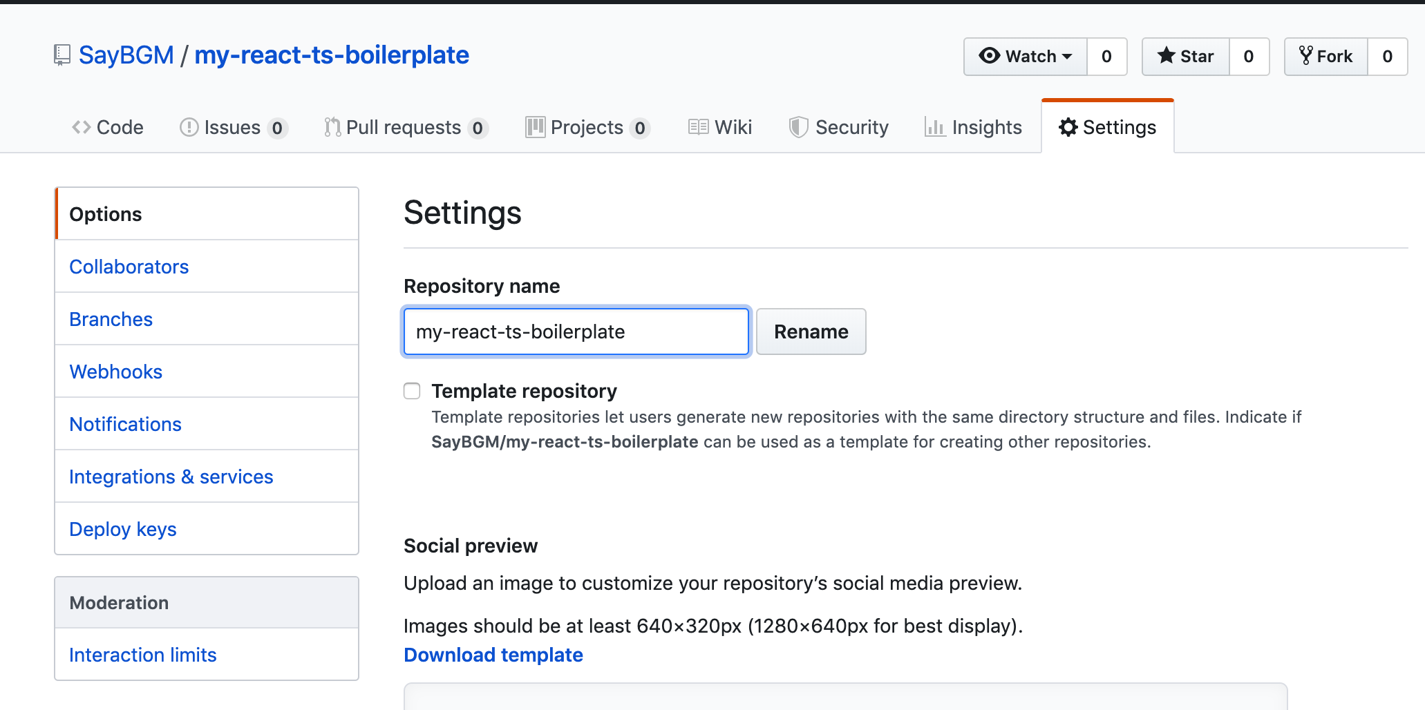 Github의 새로운 기능, Template repository 에 대해 알아보자
