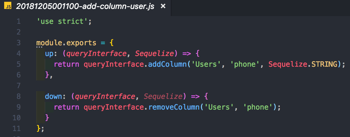 Sequelize CLI를 사용하여 User API 만들기