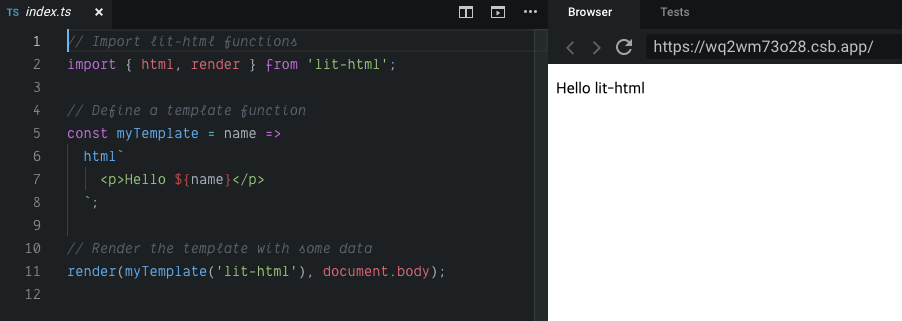 Lit-html 어떠세요??