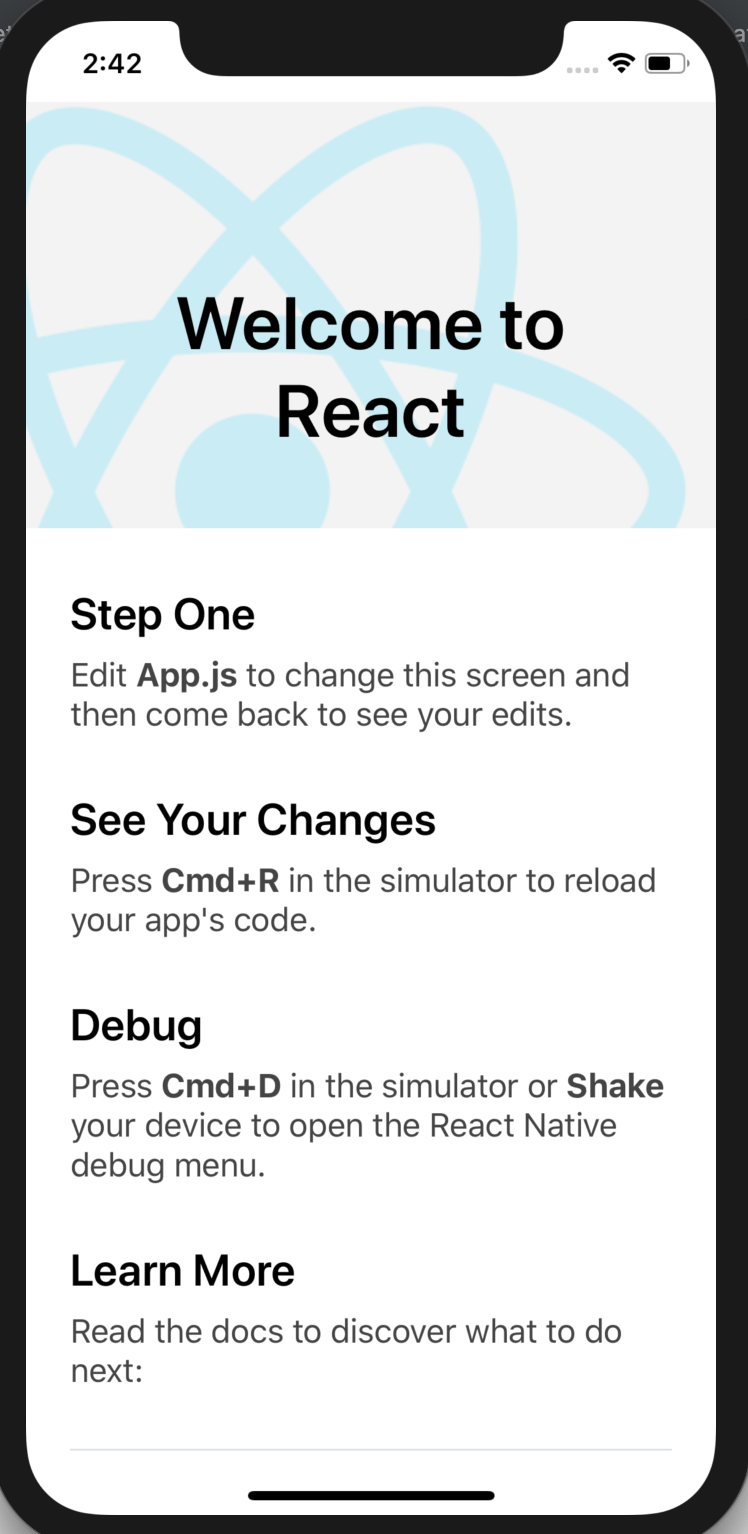 React Native 리액트 네이티브react Native 두 가지 방법 2 React Native Cli
