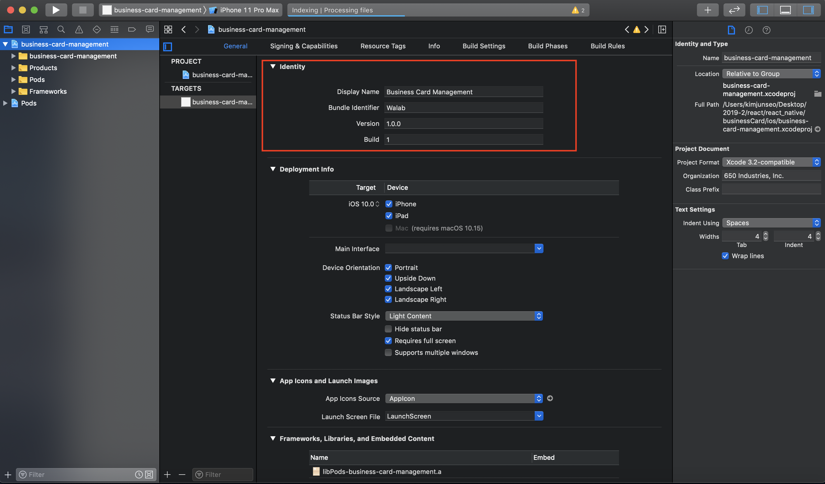[React Native] Expo eject