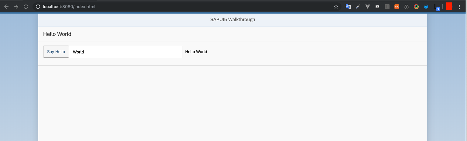 Step 12: Shell Control as Container