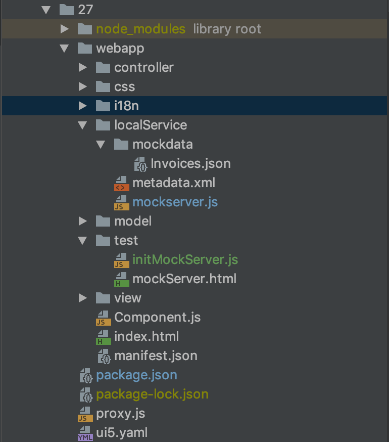 Step 27: Mock Server Configuration