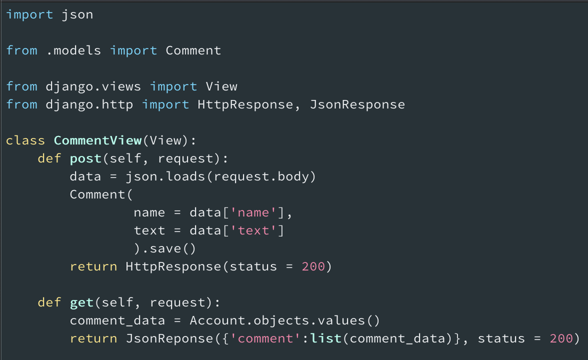 (Django) Class-based views (CBV)